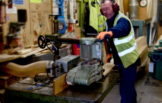 Bespoke Machining - Timber Machining - Services