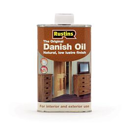 Rustins Original Danish Oil Wood Treatment 500ml - Timber Supplies Online