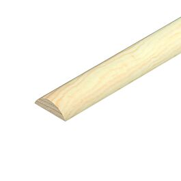 Oak Half Round Decorative Moulding 18 x 6 x 2400mm - Timber Supplies Online