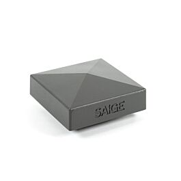 Saige Composite Fence Retrofit Post Cap - Timber Supplies Online