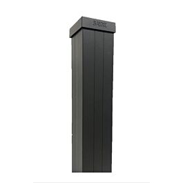 Aluminium Composite Fence Post Kit 2400mm - Timber Supplies Online